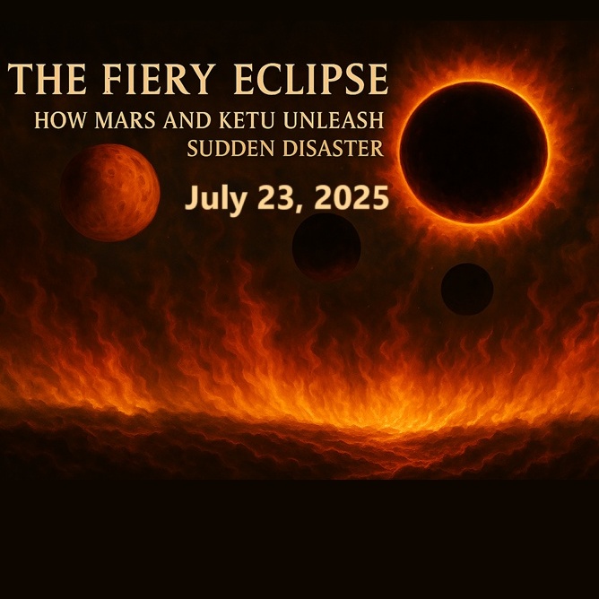 July 20, 2025 The Fiery Eclipse: How Mars and Ketu Unleash Sudden Disaster?